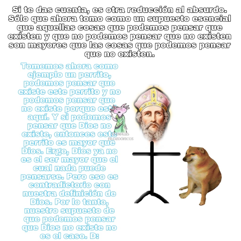 San Anselmo y su argumento ontológico :: Animales Filozoóficos