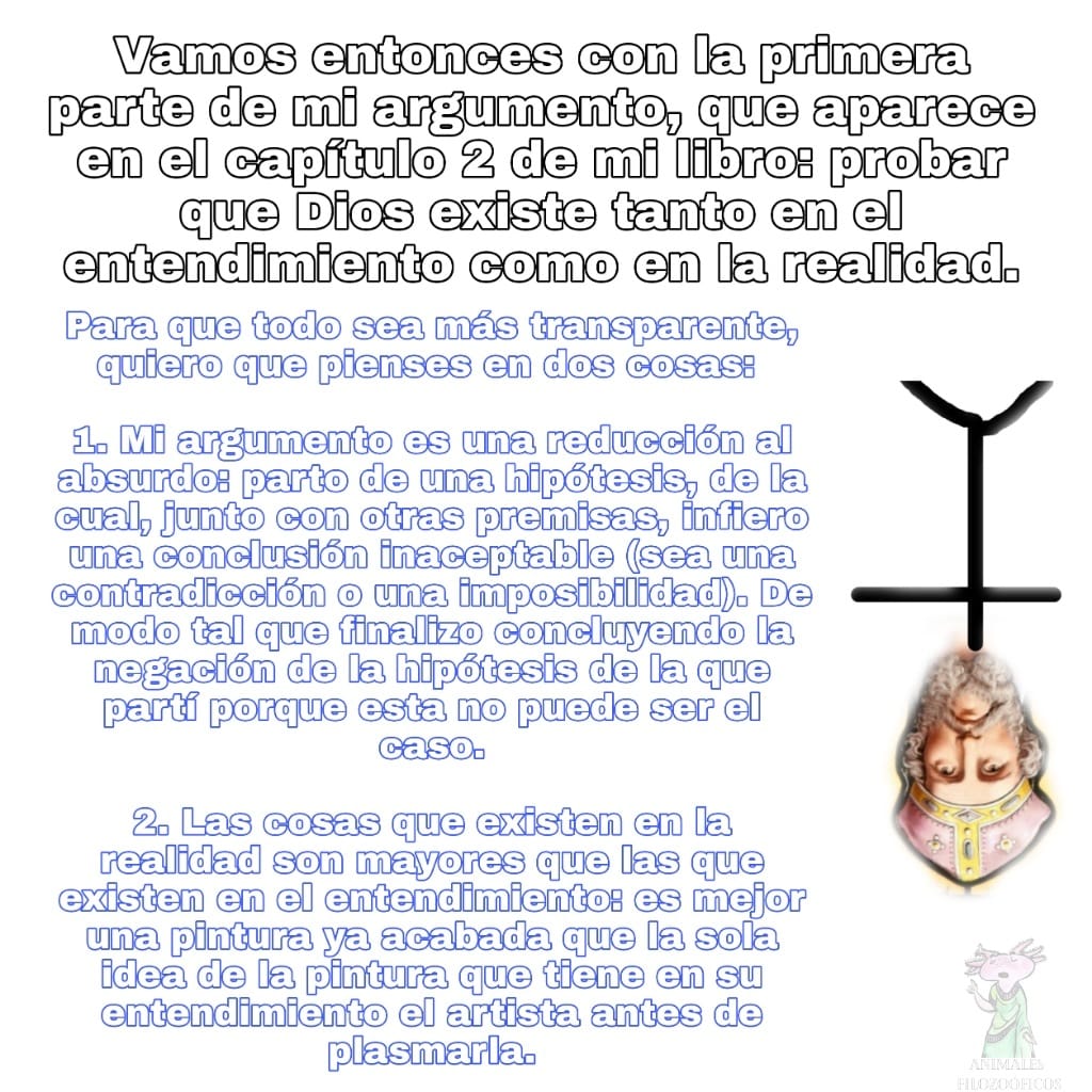 San Anselmo y su argumento ontológico :: Animales Filozoóficos